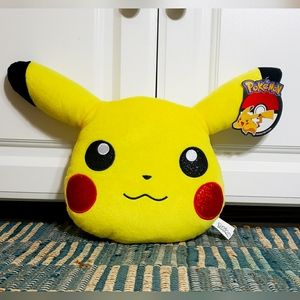 Nintendo | Toys | Nwt Pokmon Pikachu 8 Character Face Plush | Poshmark